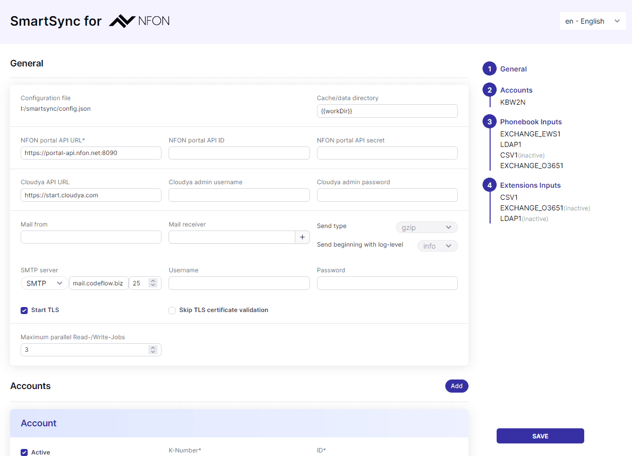 SmartSync for NFON | codeflow Software